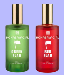 Buy HGHASAYAGIRL RED FLAG GREEN FLAG PERFUME SET BY OLGA. LONG LASTING ...