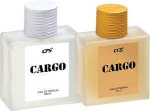 Buy CFS Cargo White & Cargo Noir EDP Long Lasting Luxury Perfume Eau de ...
