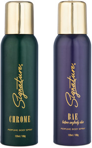 Buy SIGNATURE Bae & Chrome Long Lasting Fragrance (120ML Each, Combo ...