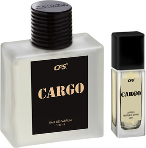 Buy CFS Cargo Black 100ml Eau De Parfum & Cargo Khakhi 25ml Long ...
