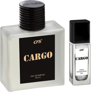 Buy CFS Cargo Black 100ml Eau De Parfum & Cargo White 25ml Long lasting ...