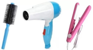 De_Huda 1290 hair dryer with hair straightener with hair comb for hair ...