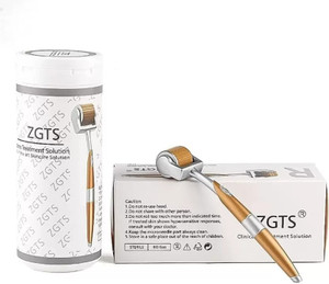 ZGTS Derma Roller 1.50 mm 192 Needles Gold Plated Titanium Alloy ...