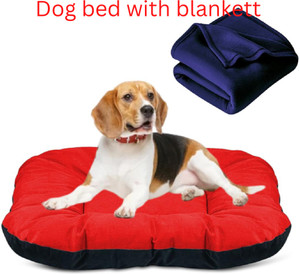 drilly Exclusive soft flatbed with free blankett for dogs and cats XXL ...