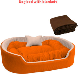 drilly advanced ovalbed with blankett for dogs and cats XXL Pet Bed ...