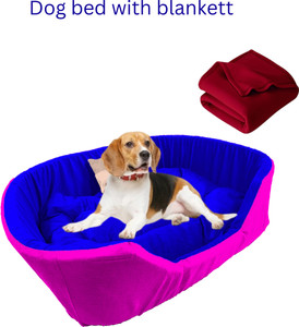 drilly Awesome soft ovalbed with free blankett for dogs and cats XXL ...