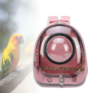 Lyla Portable Parrot Carrier Backpack Travel Cage Birds Space Capsule ...