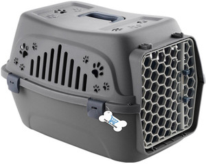 THE DDS STORE Basket Plastic Handle Hinged Door Folding Collapsible ...