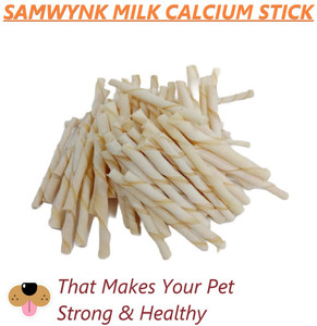 Samwynk Samwynk Breck Mix Flavour Calcium Sticks 500g Milk Dog Chew ...