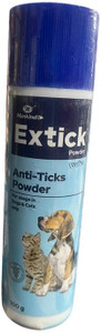 Pet Mankind Extick Powder Anti Tick Powder 100 GM 100 ml Pet Coat ...