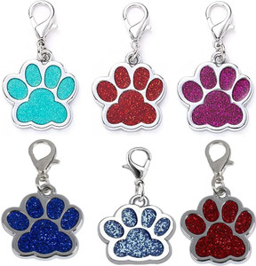 PupsPets Shiny and beautiful rust-proof Identification tag - (Color may ...