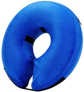 Optifit Inflatable Dog Cone Collar with Soft Cotton Cover,Velcro Strap ...