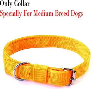 WROSHLER Adjustable Nylon 1 INCH Dog Collar SPECIALLY FOR Medium DOGS ...