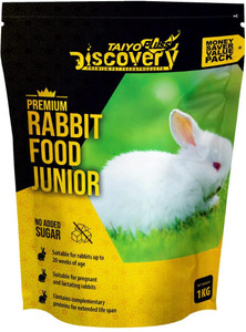 Taiyo Pluss Discovery Premium Junior Rabbit Food - 1 kg Money Saver ...
