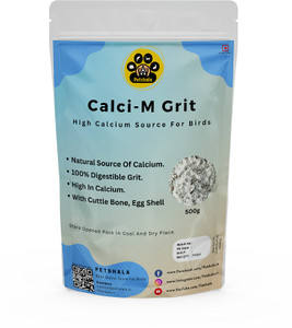 petshala Calci-M Grit 1000g With Cuttle Fish Bone Chips 1 kg Dry Young ...