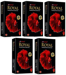 horizone royal Betta (Pack of 5) Fish Food (22g) Fish 0.11 kg (5x0.02 ...