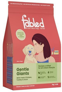 Fabled Gentle Giants Chicken 2 kg Dry Young Dog Food Price in India ...