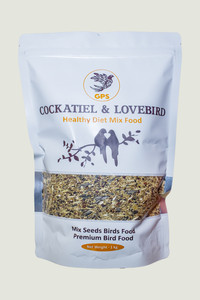 G P S Bird Food for African & Cocktail - 13 Mix Seeds 1 kg Dry Adult ...