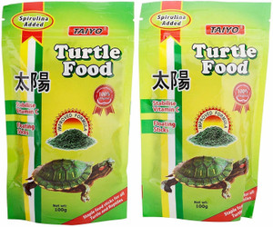 TAIYO Turtle Food 100g (pack of 2) 0.2 kg (2x0.1 kg) Dry Adult, New ...