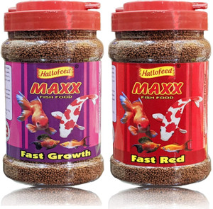 Hallofeed MAXX FAST GROWTH & FAST RED FISH FOOD Fish 0.72 kg (2x0.36 kg ...
