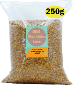 Grow Basket Black soldier fly dry BSF Puff 40% rich protein for Big ...