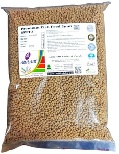 ADILAID Premium Floating Fish Feed 0.8 kg Dry Young, Adult, Senior Fish ...
