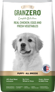 SIGNATURE Grain Zero Chicken, Egg and Vegetable 12 kg Dry Young Dog ...