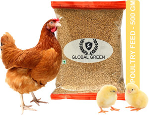 GLOBAL GREEN High Protein Poultry Flake feed for young chicks (0-6 ...
