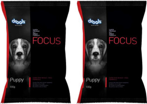Drools Drools Focus Puppy Super Premium Dry Dog Food 100gm*2=200gm ...