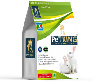 MEGATAJ PeTKING Natural Food for Rabbits Contains Dried Fruits and ...