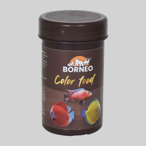 Borneo Color Fish Food | 60g | Promote the Health 0.06 kg Dry New Born ...