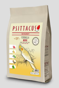 Psittacus Mini Pellet Complete Pellet Diet for Cockatiels, Conures and ...