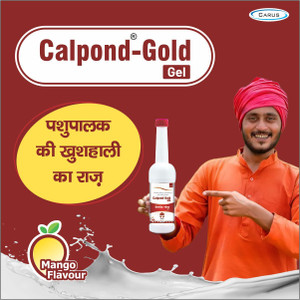 Calpond Gold Gel Calcium Supplement for Boosting Milk Pet Health ...