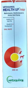Vetoquinol Health UP PRO Multiminera Syrup for Healthy and Alert pet ...