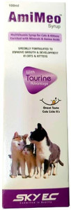 skyec AmiMeo Syrup, Multi Vitamin Syrup for cats & kittens, 100ml Pet ...