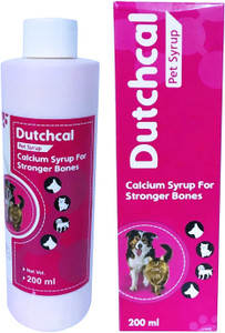 Aminorich Dutchcal Pet Syrup | Calcium Syrup for Stronger Bones and ...