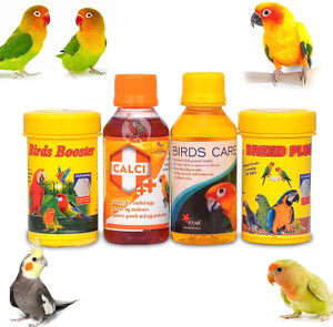 TUNAI STARFARMS Combo 4 BreedPlus 50g BirdBooster 50g CalciPlus ...