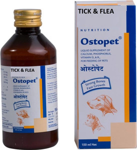 Tick & Flea Ostopet Dog Health Supplement Omega3, 6 Vitamins Pet Health ...