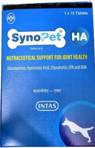 INTAS SYNOPET HA TABLET Joint supplement For dogs Pet Health ...