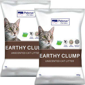 Petcrux pc-earthy-litter-5kgPK2_New Pet Litter Tray Refill Price in ...