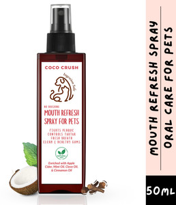COCO CRUSH Mouth Refresh Spray for Pets | Teeth Cleaning, Fights Plaque ...