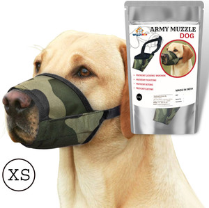 WiggleBoo Dog Camouflage Muzzle, Safe & Comfortable Muzzle, Unique Camo ...