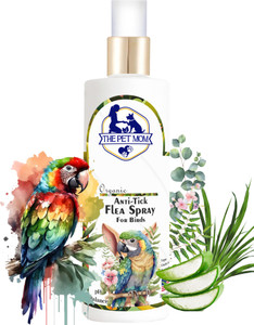 THE PET MOM Anti-Tick Flea Parrot Spray For Ticks, Lice, Flea |Soft ...