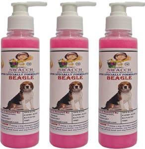 swacch Premium Shampoo For Beagle (200ml) (Pack of 3) Conditioning Rose ...