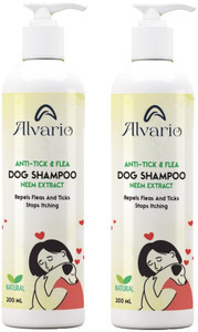 Alvario Anti Tick Shampoo for Pet (Pack of 2) Allergy Relief, Anti ...
