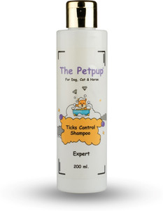 The PetPup Anti Dandruff & Ticks control shampoo for Dog,Cat and Horse ...