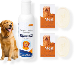 Himalayan Lifesciences Dr. Vet Simba Herbal Dog Shampoo with ...