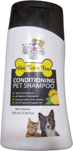 BARKER'S BATH Bath Anti Tick & Flea Conditioning Pet Shampoo ...
