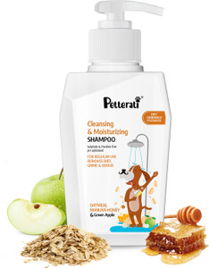 Petterati Dog Shampoo for Clean & Moisturized Dog Fur For All Breeds ...