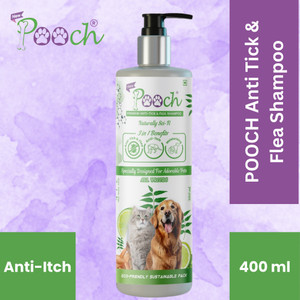 Pooch Premium Anti-Tick & Flea Shampoo 400 ml| Designed in Dubai | 3 in ...